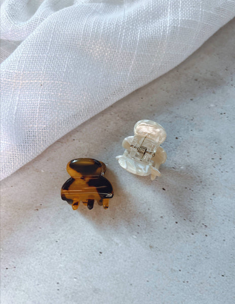 Tortoise Mini Claw Clip Pack – Moskito Blue